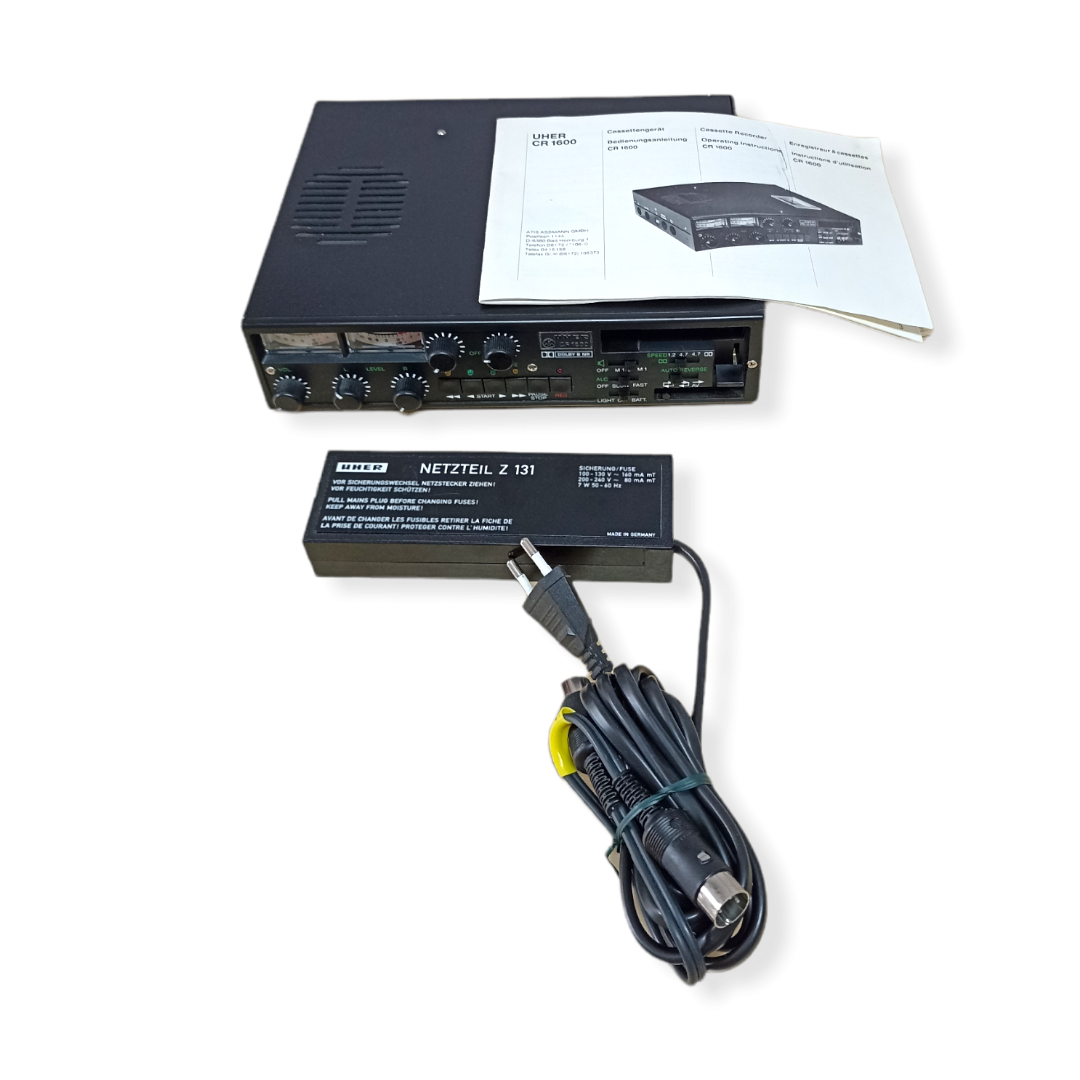 UHER CR1600 grabador reproductor estéreo HI FI | Fundació Deixalles ...